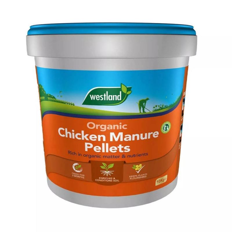 Organic Chicken Manure Pellets Bucket 10KG